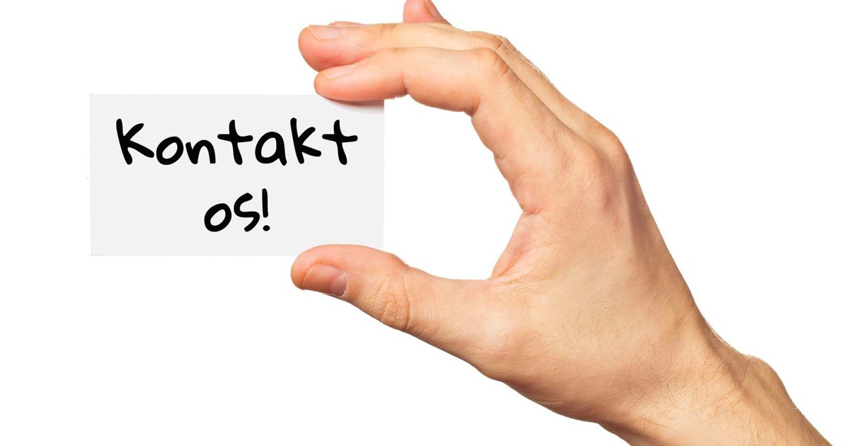 Kontakt en afdeling eller en leder